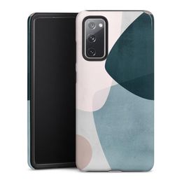 DeinDesign Galaxy S20 FE 5G Handy Panzer Handyh&uuml;lle robuste Outdoor H&uuml;lle Schutzh&uuml;lle gl&auml;nzend Painting Muster Boho Tough Case