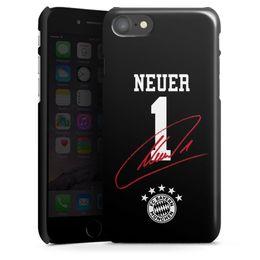 DeinDesign iPhone SE (2020) Handy Premium Case Smartphone Handyh&uuml;lle Schutzh&uuml;lle gl&auml;nzend Manuel Neuer Fc Bayern M&uuml;nchen Fcb Premium Case