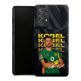 DeinDesign Galaxy A52s 5G Handy Premium Case Smartphone Handyh&uuml;lle Schutzh&uuml;lle matt Borussia Dortmund Gregor Kobel Bvb Premium Case