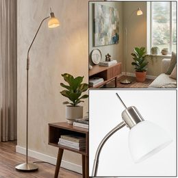 hofstein Sarel Stehleuchte LED Nickel-Matt, 1-flammig