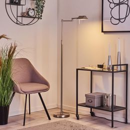 hofstein Norrlida Stehleuchte LED Nickel-Matt, 1-flammig