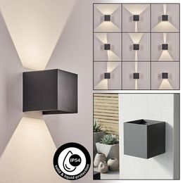 hofstein Tamarin Au&szlig;enwandleuchte LED Anthrazit, 1-flammig