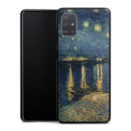 DeinDesign Galaxy A51 Handy Hard Case Schutzh&uuml;lle schwarz Smartphone Backcover Kunst Painting Hard Case