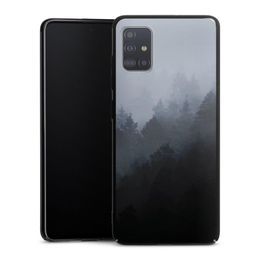 DeinDesign Galaxy A51 Handy Hard Case Schutzh&uuml;lle schwarz Smartphone Backcover Tree Nature Kunst Hard Case