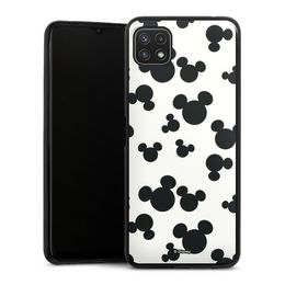 DeinDesign Galaxy A22 5G Handy Slim Case extra d&uuml;nn Silikon Handyh&uuml;lle schwarz H&uuml;lle Mickey Mouse Official Licensed Product Disney Silikon Slim Case