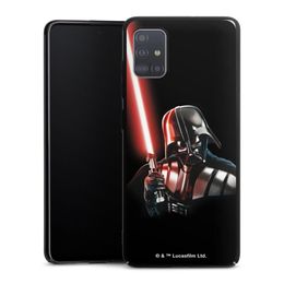 DeinDesign Galaxy A51 Handy Hard Case Schutzh&uuml;lle schwarz Smartphone Backcover Merchandise Darth Vader Star Wars Hard Case