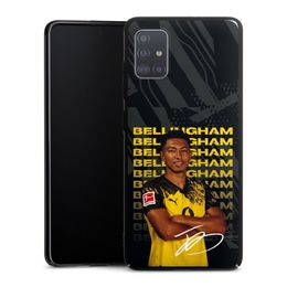 DeinDesign Galaxy A51 Handy Hard Case Schutzh&uuml;lle schwarz Smartphone Backcover Borussia Dortmund Jobe Bellingham Bvb Hard Case