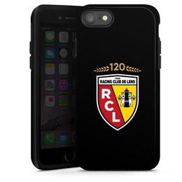 DeinDesign iPhone SE (2020) Handy Panzer Handyh&uuml;lle robuste Outdoor H&uuml;lle Schutzh&uuml;lle gl&auml;nzend Rc Lens Official Licensed Product Logo Tough Case