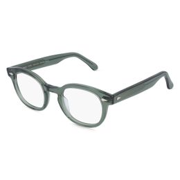 Fielmann AB 015 RN ROMEO Brille Unisex | Fassung: Vollrand, Oval, Gr&uuml;n Dunkel