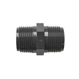 Cepex PVC Fitting, PVC Doppelnippel 1", AG x AG, Rohrverbinder