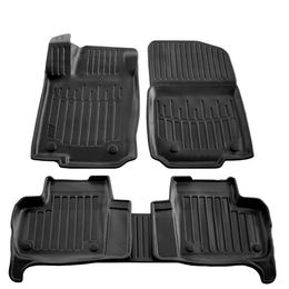Boni-Shop&reg; Fu&szlig;matten Auto, Gummimatten 3D f&uuml;r MERCEDES BENZ W166 GLE (2015-2018), passgenau, Polyurethan