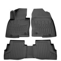 Boni-Shop&reg; Fu&szlig;matten Auto f&uuml;r MAZDA CX-9 (TC) (2016-2023), Gummifu&szlig;matten 3D, passgenau, Polyurethan