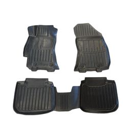 Boni-Shop&reg; Gummifu&szlig;matten Auto f&uuml;r SUBARU Outback (BS) (2014-2021), 3D, passgenaue Autofu&szlig;matten