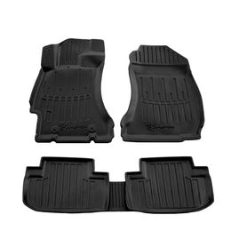 Boni-Shop&reg; Gummifu&szlig;matten Auto f&uuml;r SUBARU Forester (SJ) (2012-2018), 3D, rutschfest, passgenaue Autofu&szlig;matten