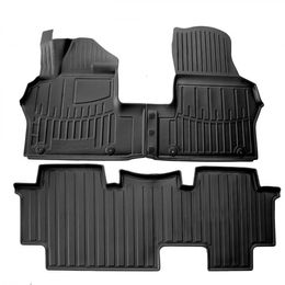 Boni-Shop&reg; Gummifu&szlig;matten Auto 3D f&uuml;r VOLKSWAGEN ID. Buzz (2022-...) 5 Sitzer, passgenau, Hochrand