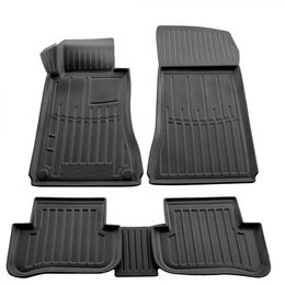 Boni-Shop&reg; Fu&szlig;matten Auto, Gummimatten 3D f&uuml;r MERCEDES BENZ W203 C (2001-2007), passgenaue Autofu&szlig;matten