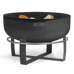 Feuerschale 80 cm, XXL, Gartenfeuerstelle Stahl