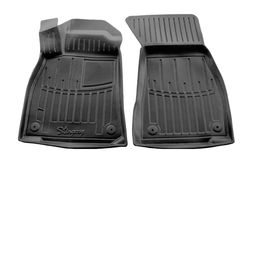 Boni-Shop&reg; Gummifu&szlig;matten Auto f&uuml;r Audi A6 C8 (ab 2018), 3D passgenau, vorderer Fu&szlig;raum, Polyurethan