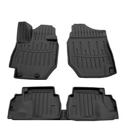 Boni-Shop&reg; Fu&szlig;matten Auto, 3D Gummimatten f&uuml;r SUZUKI Jimny (JB74) (2018-2024), passgenau mit hohem Rand