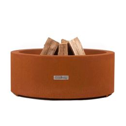 Feuerschale, Gartenfeuerstelle aus Cortenstahl, 60 cm