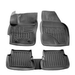 Boni-Shop&reg; Gummifu&szlig;matten Auto f&uuml;r MAZDA 3 (BK) (2003-2009), 3D, passgenau, Polyurethan, mit hohem Rand