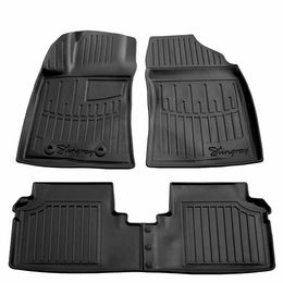 Boni-Shop&reg; Gummifu&szlig;matten Auto f&uuml;r TOYOTA Avensis (T27) (2009-2018), 3D, passgenaue Autofu&szlig;matten