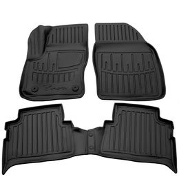Boni-Shop&reg; Fu&szlig;matten Auto, Gummimatten Auto 3D f&uuml;r FORD Kuga I (2008-2012), passgenaue Autofu&szlig;matten