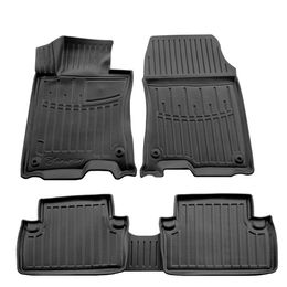 Boni-Shop&reg; Fu&szlig;matten Auto, Gummimatten Auto 3D f&uuml;r HONDA Accord IIX (2008-2013), passgenau, Polyurethan, rutschfest