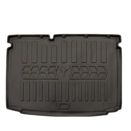 Boni-Shop&reg; Kofferraumwanne Auto f&uuml;r Polo V (2009-2017) Schr&auml;gheck, 3D, passgenau, tiefer Kofferraum, Polyurethan