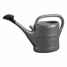 Gie&szlig;kanne 10 Liter, anthrazit, Kunststoff, Garten, mit Brause