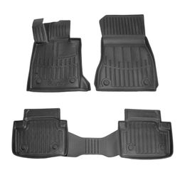 Boni-Shop&reg; Gummifu&szlig;matten Auto, 3D Fu&szlig;matten BMW 5 (G61) (2023-...), passgenaue Fu&szlig;matten