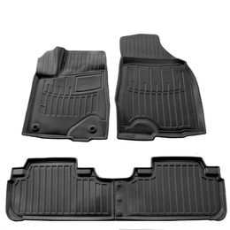 Boni-Shop&reg; Gummifu&szlig;matten Auto f&uuml;r TOYOTA Highlander (XU50) (2013-2019), 3D, passgenau, geruchsneutral
