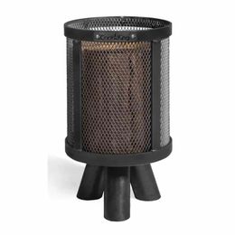Feuerkorb, f&uuml;r Schwedenfeuer, aus Naturstahl, 3kg, Gartendeko