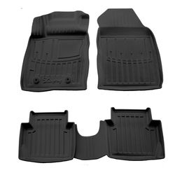 Boni-Shop&reg; Fu&szlig;matten Auto, Gummimatten 3D f&uuml;r FORD EcoSport II (2013-2023), passgenaue Autofu&szlig;matten