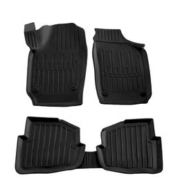 Boni-Shop&reg; Fu&szlig;matten Auto, Gummimatten Auto 3D f&uuml;r Polo IV (2001-2009), passgenaue Autofu&szlig;matten