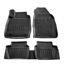 Boni-Shop&reg; Fu&szlig;matten Auto f&uuml;r FORD Fiesta (2008-2017), 3D Gummimatten, passgenaue Autofu&szlig;matten