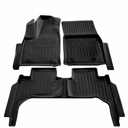 Boni-Shop&reg; Fu&szlig;matten Auto 3D f&uuml;r Toyota Land Cruiser 300 (2021-...), passgenaue Polyurethan