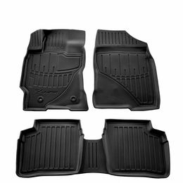 Boni-Shop&reg; Gummifu&szlig;matten Auto, 3D Fu&szlig;matten f&uuml;r TOYOTA Prius (NHW20) (2003-2009), passgenau, mit hohem Rand