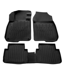 Boni-Shop&reg; Fu&szlig;matten Auto, Gummifu&szlig;matten 3D f&uuml;r HONDA CR-V V (2017-2023), passgenau, mit hohen Seitenw&auml;nden