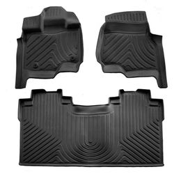Boni-Shop&reg; Gummifu&szlig;matten Auto f&uuml;r FORD F-150 Crew Cab (2014-2021), 3D, passgenaue Fu&szlig;raummatten