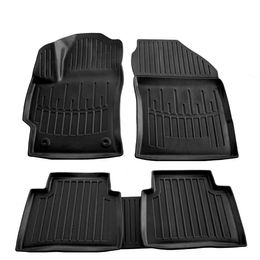Boni-Shop&reg; Gummifu&szlig;matten Auto 3D f&uuml;r TOYOTA Corolla (E210) (2018-2022) Sedan / Kombi, passgenau, geruchsneutral