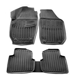 Boni-Shop&reg; Gummifu&szlig;matten Auto 3D f&uuml;r SKODA Roomster (2006-2015), passgenau, mit hohem Rand