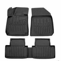 Boni-Shop&reg; Gummifu&szlig;matten Auto f&uuml;r PEUGEOT 308 II (T9) Kombi (2013-2021), 3D, passgenaues Set