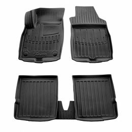 Boni-Shop&reg; Gummifu&szlig;matten Auto f&uuml;r FIAT Panda II (169) (2003-2012), 3D, passgenau