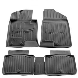 Boni-Shop&reg; Gummifu&szlig;matten Auto 3D f&uuml;r KIA Optima (TF) (2010-2015), passgenau, Polyurethan, geruchlos, erh&ouml;hter Rand