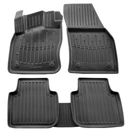 Boni-Shop&reg; Fu&szlig;matten Auto, Gummimatten 3D f&uuml;r VOLKSWAGEN Tiguan II Allspace (2016-2024), passgenau, hoher Rand