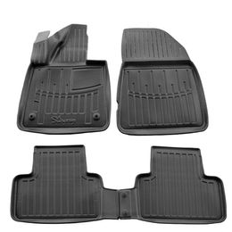 Boni-Shop&reg; Gummifu&szlig;matten Auto Set 3D f&uuml;r VOLVO EX30 (2023-...), passgenau, hoher Rand, Polyurethan, rutschfest
