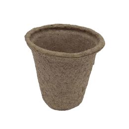Pflanzt&ouml;pfe kompostierbar, 8x8 cm, biologisch abbaubar, Anzucht