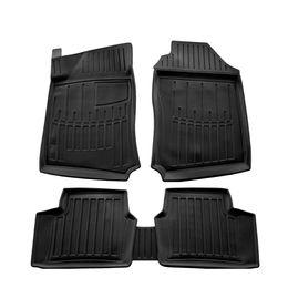 Boni-Shop&reg; Gummifu&szlig;matten Auto f&uuml;r OPEL Vectra B (1995-2002), 3D, passgenau, rutschfest, Polyurethan