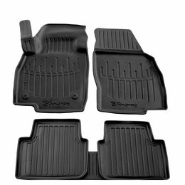 Boni-Shop&reg; Fu&szlig;matten Auto, Gummimatten f&uuml;r SKODA Kamiq (2019-...), 3D, passgenau, Polyurethan, wasserdicht, geruchlos